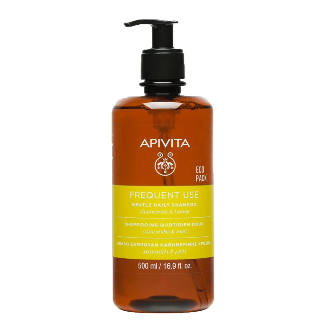 Apivita Frequent Use Gentle Shampoo Ecopack 500ml | UK – Naturalis
